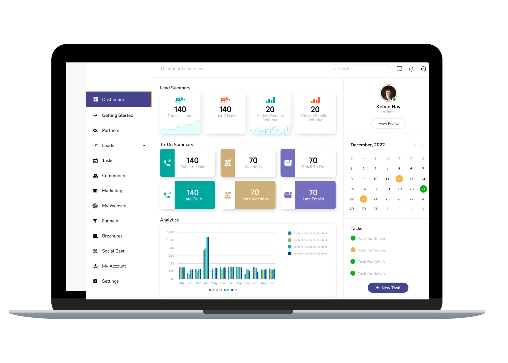 Digital Business Card, lead capture and CRM for real estate agents
